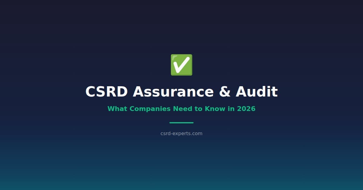 CSRD Assurance and Audit Requirements: What Companies Need to Know in ...
