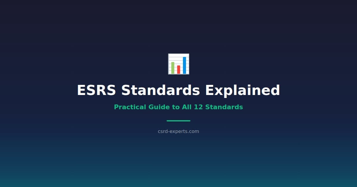 ESRS Standards Explained: A Practical Guide to All 12 European ...