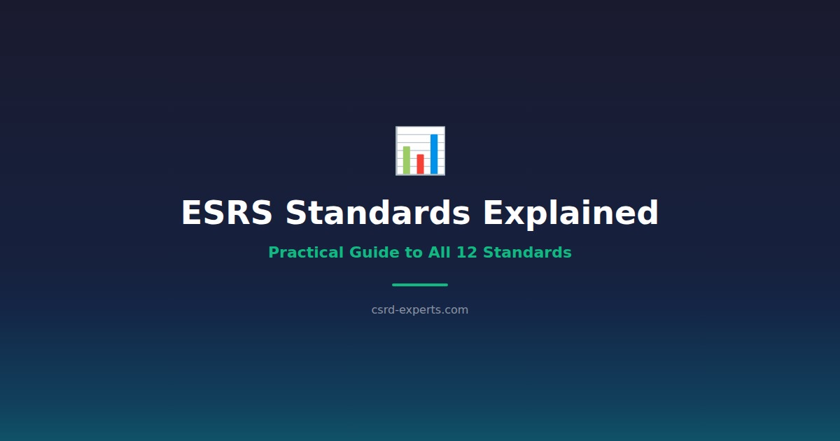 ESRS Standards Explained: A Practical Guide to All 12 European ...